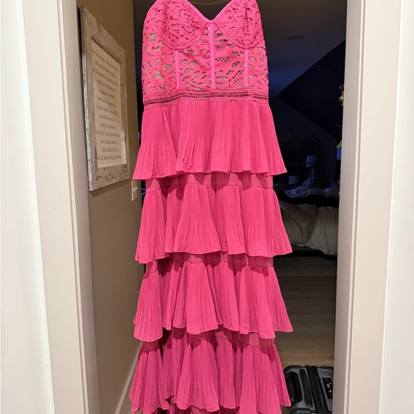 Boohoo | Dresses | Boohoo Fuchsia Tiered Kids Dress | Poshmark